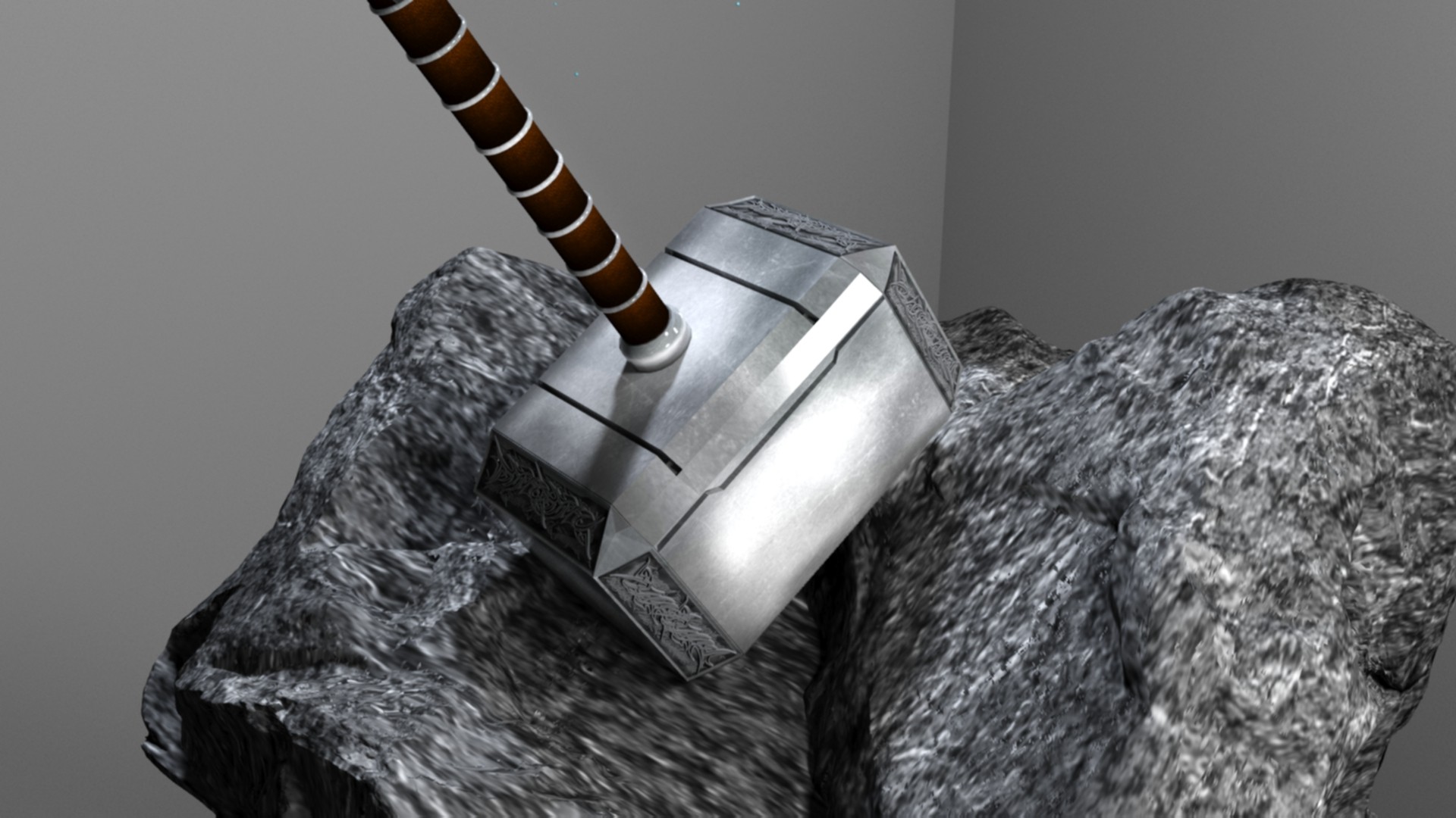 Thor - Mjolnir Free 3D Model - .max - Free3D