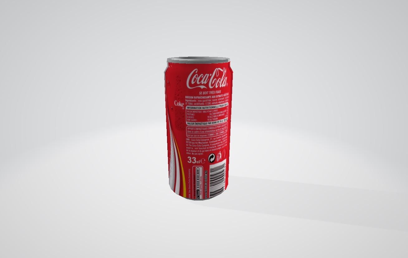 Coke can Free 3D Model - .mb .obj - Free3D