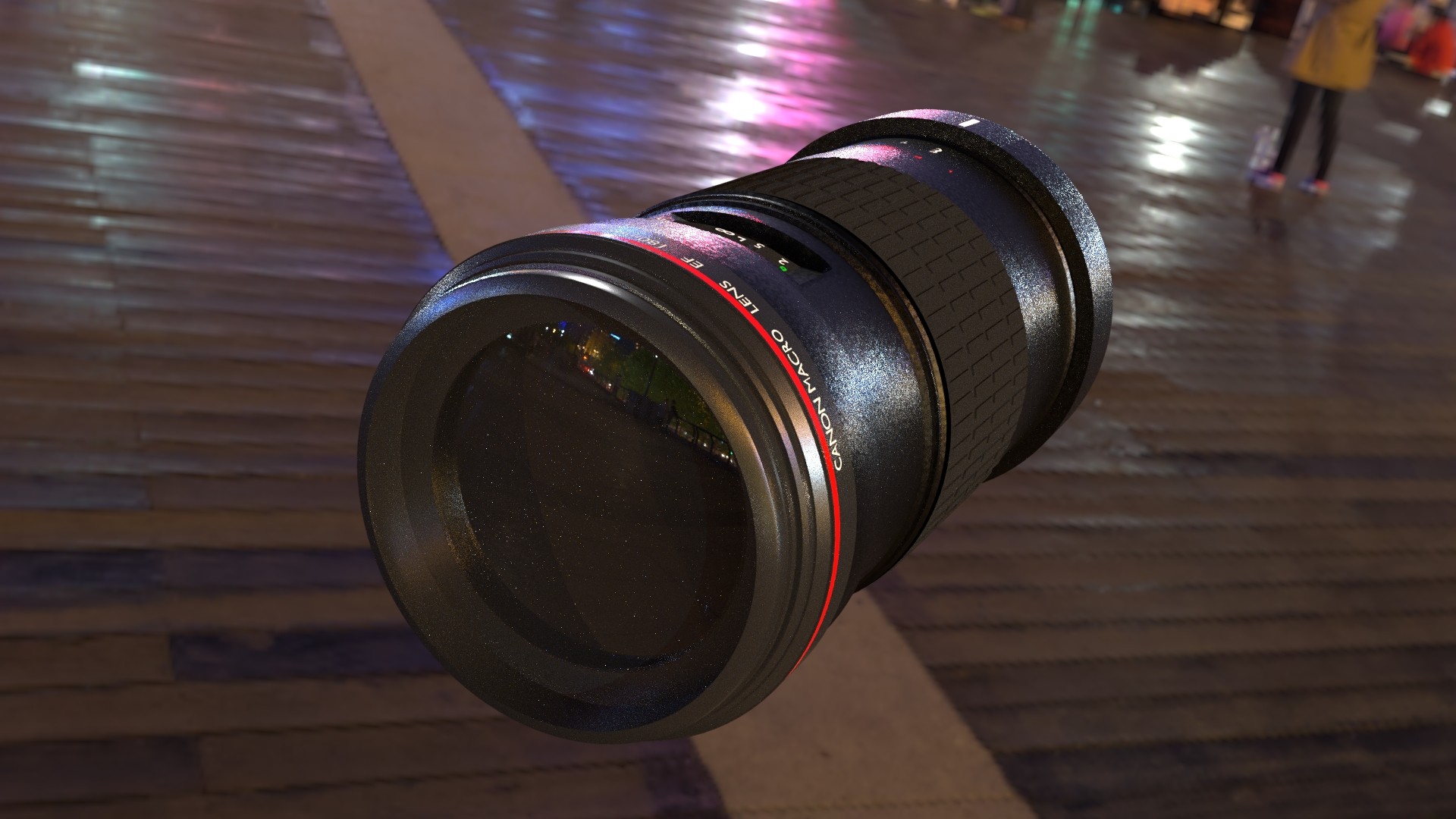 CANON LENS Free 3D Model - .blend - Free3D