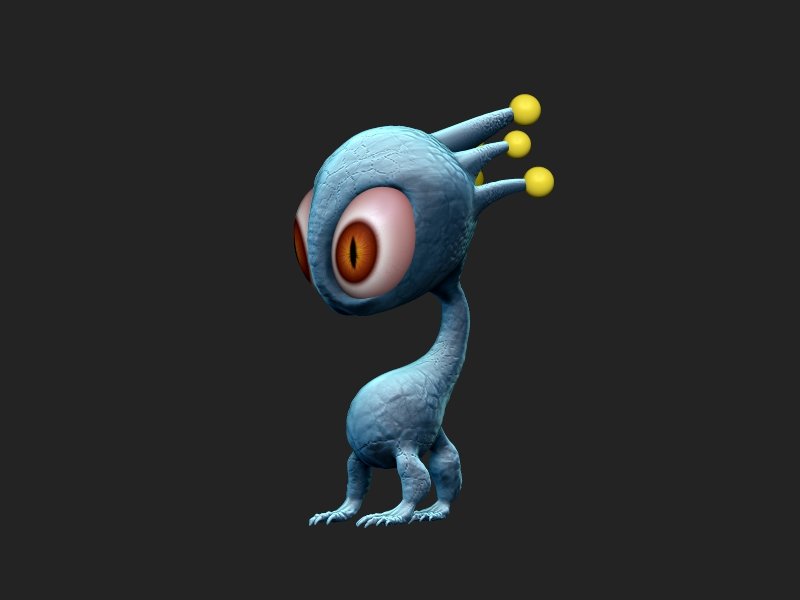 Alien Free 3D Model - .c4d - Free3D