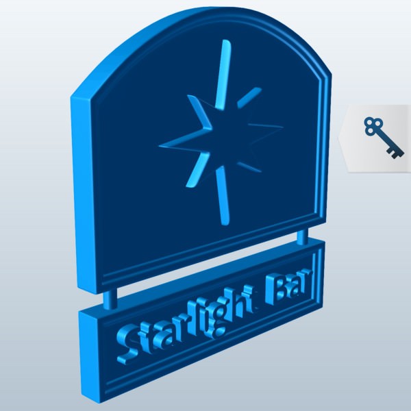 Starlight Bar v1 Modelo 3D gratis - .obj .stl - Free3D