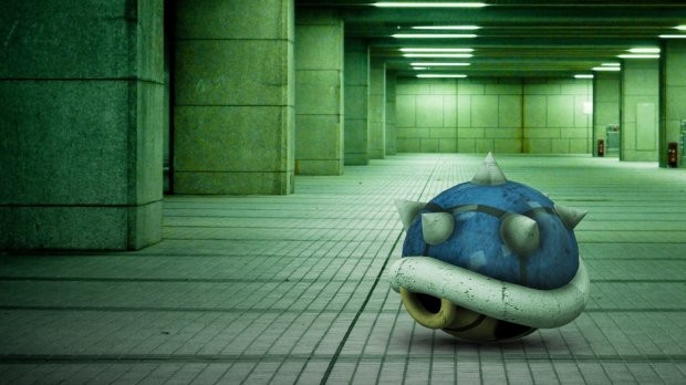 Mario Blue Shell Free 3D Model - .obj - Free3D