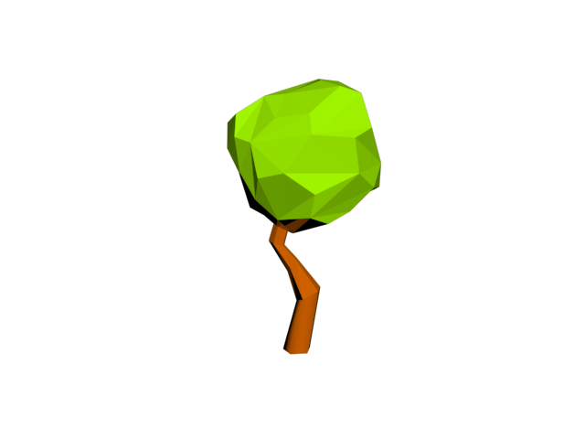Low Poly Tree Free 3D Model - .3ds .obj .max .fbx .mtl - Free3D