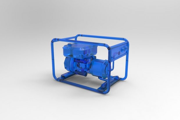 Electric generator Free 3D Model - .obj - Free3D