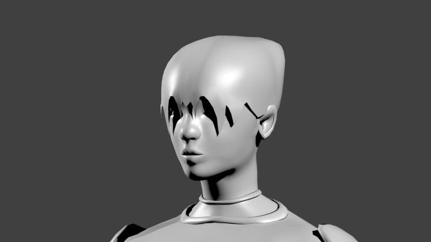 Warrior game character Free 3D Model - .blend - Free3D