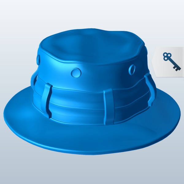 Bucket Hat V1 Free 3D Model - .obj .stl - Free3D