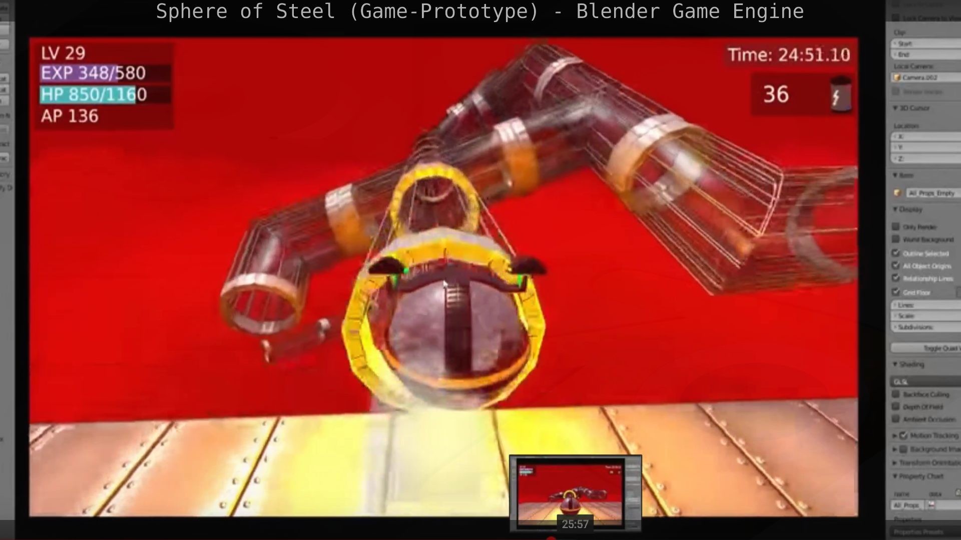 BGE SoS - Game Prototype Free 3D Model - .blend - Free3D