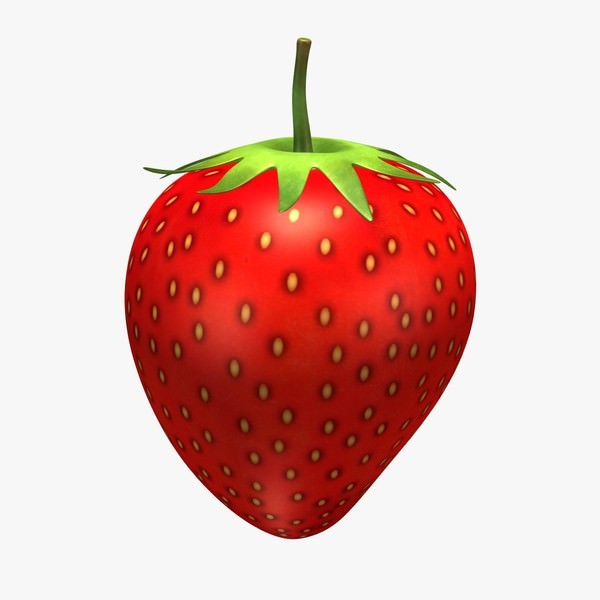 Strawberry Free 3D Model - .obj .stl - Free3D