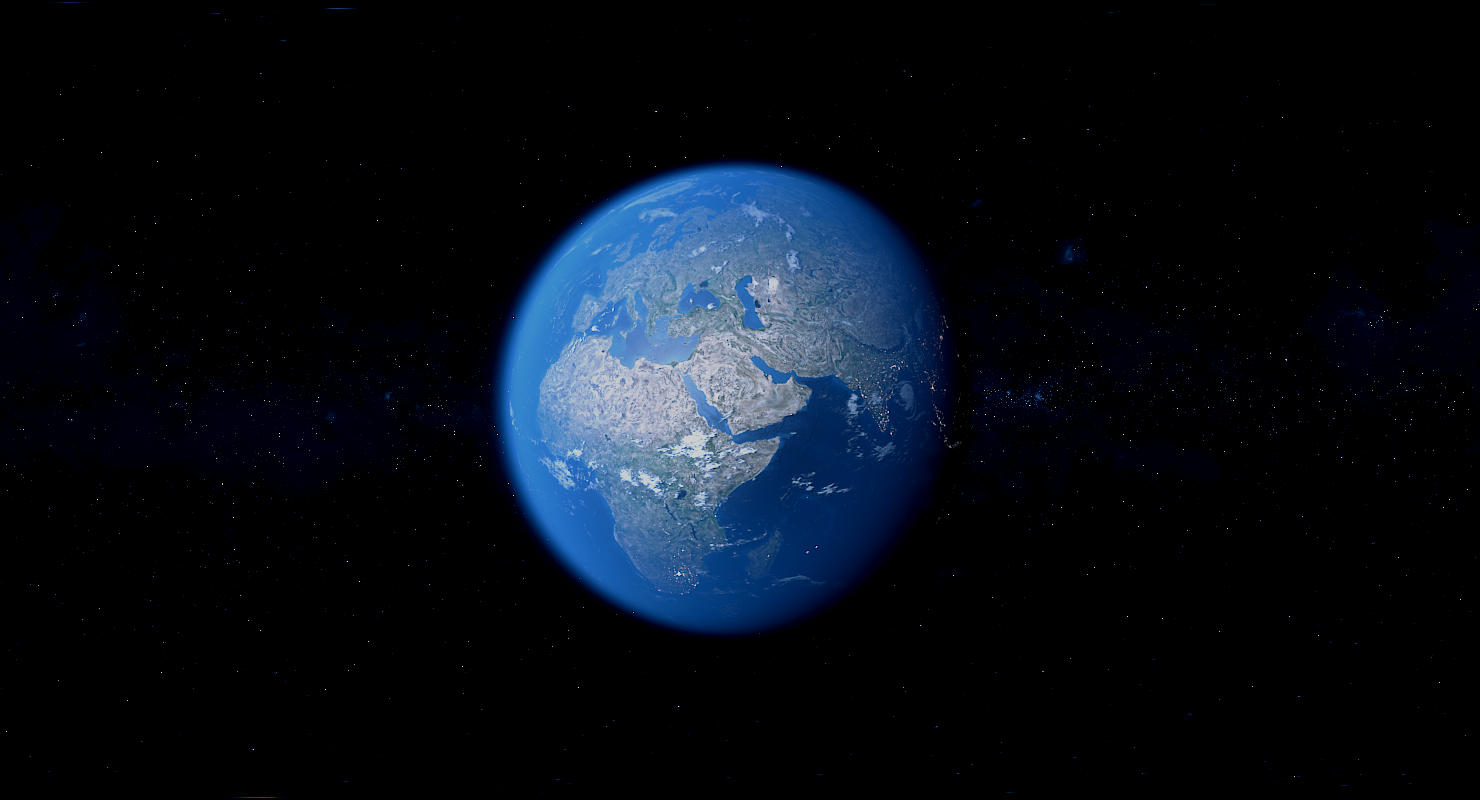 Earth Photorealistic 2K Free 3D Model - .blend .fbx .obj .mtl - Free3D