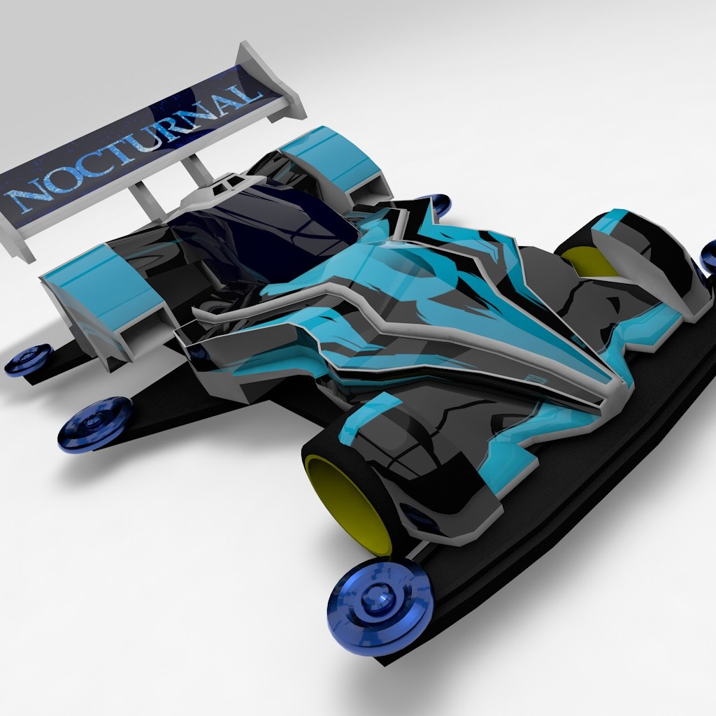 Mini 4WD Toys Free 3D Model - .fbx - Free3D