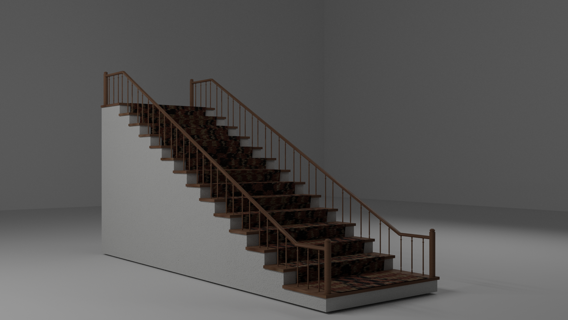 Stairs Free 3D Model - .obj .fbx - Free3D