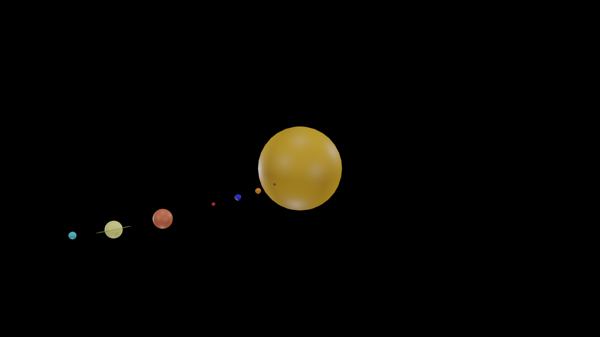 Solar System Free 3D Model - .blend - Free3D