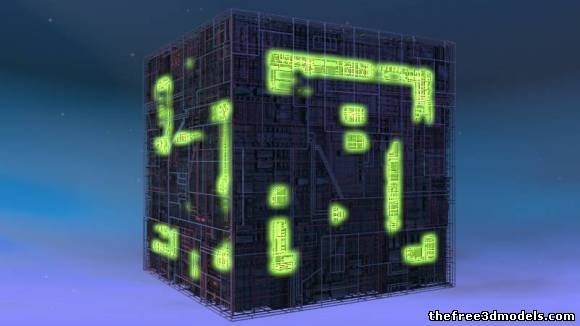 Star Trek - Borg Cube Free 3D Model - .3ds .sldprt - Free3D