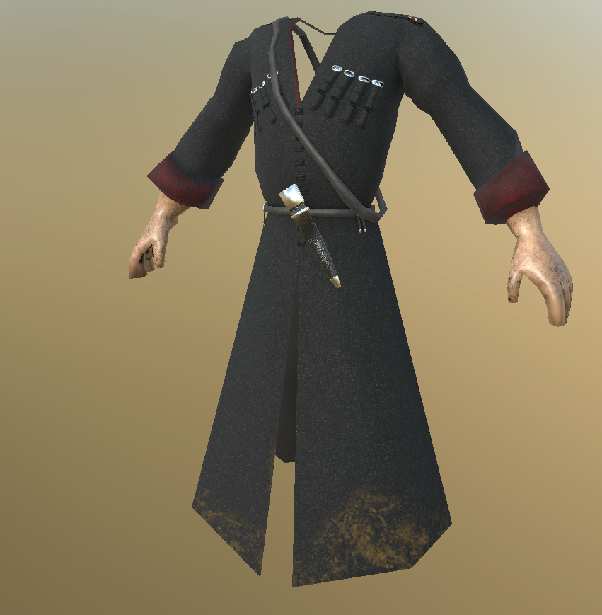 Cossack Free 3D Model - .blend .obj - Free3D