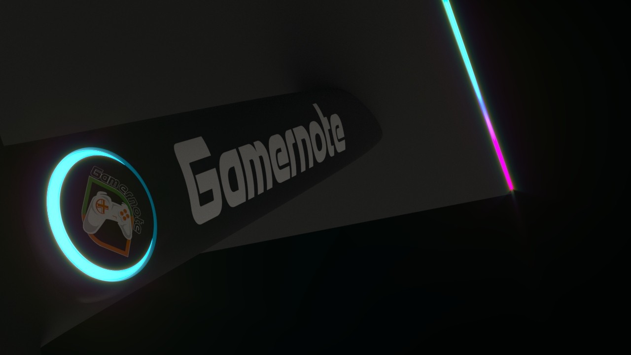 RGB Gaming Desk Free 3D Model - .c4d - Free3D