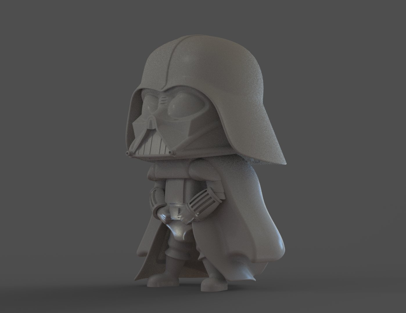 Cute Darth Vader Free 3D Model - .stl - Free3D