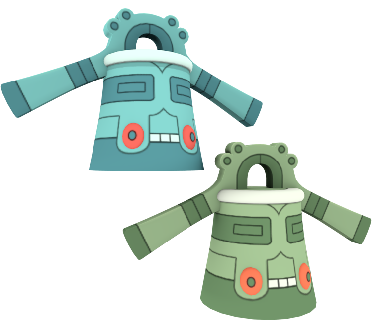 Bronzong (Pokemon) Modelo 3D gratis - .dae .fbx - Free3D