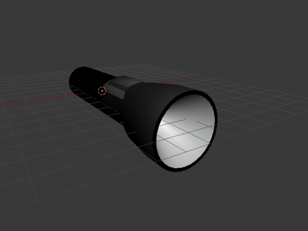 Simple Flashlight Free 3D Model - .obj .blend .fbx - Free3D