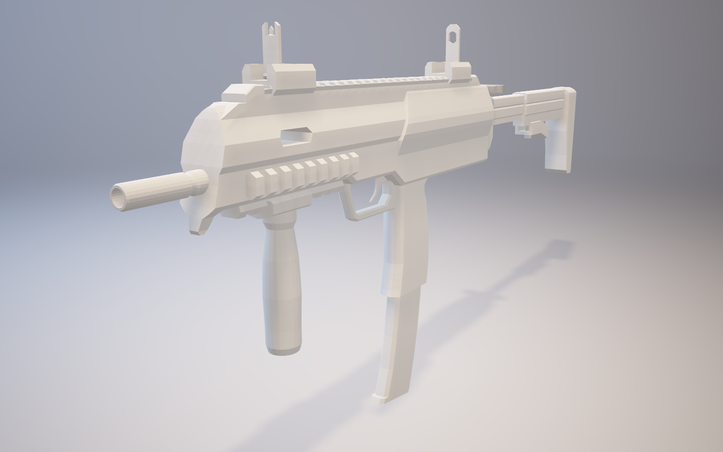 Pack of 15 Modern Weapons & 6 Attachments Free 3D Model - .blend .fbx ...