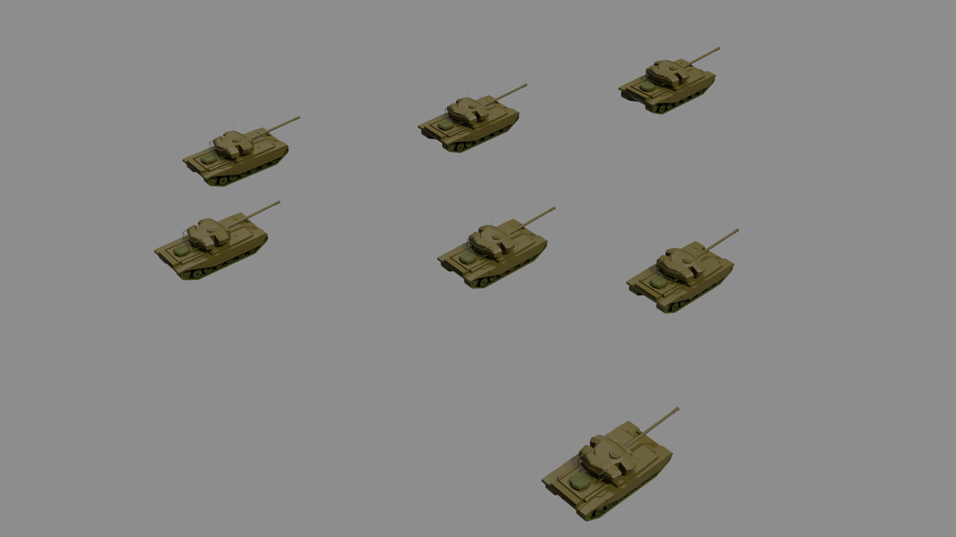 Tank low poly 3 Free 3D Model - .blend .obj .fbx .dae - Free3D