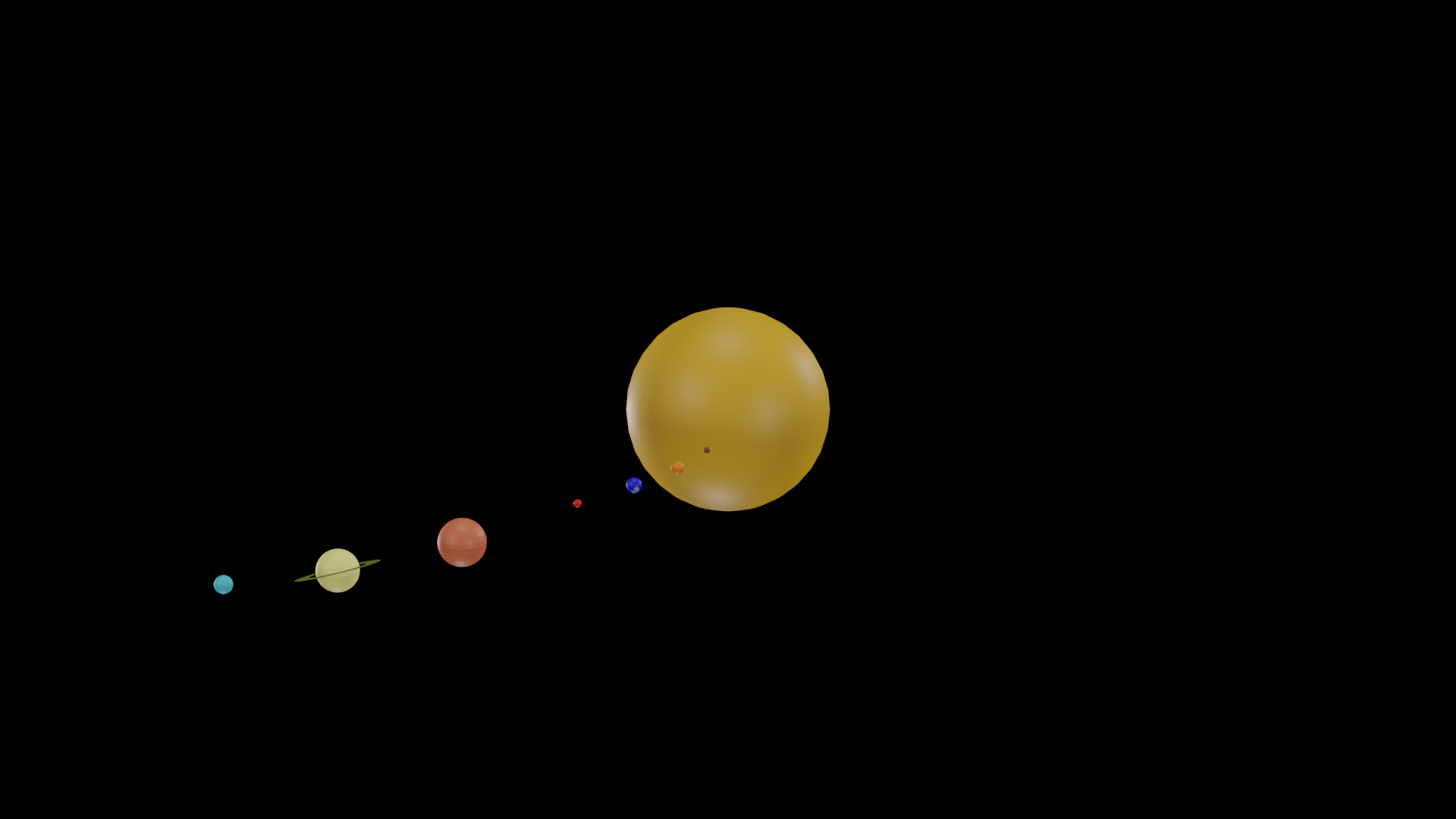 Solar System Free 3D Model - .blend - Free3D
