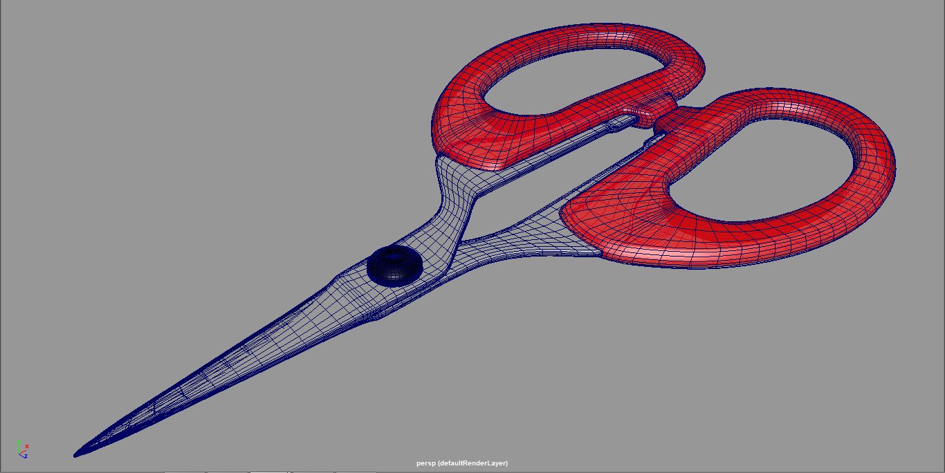 Scissor Free 3D Model - .ma .mb .fbx - Free3D