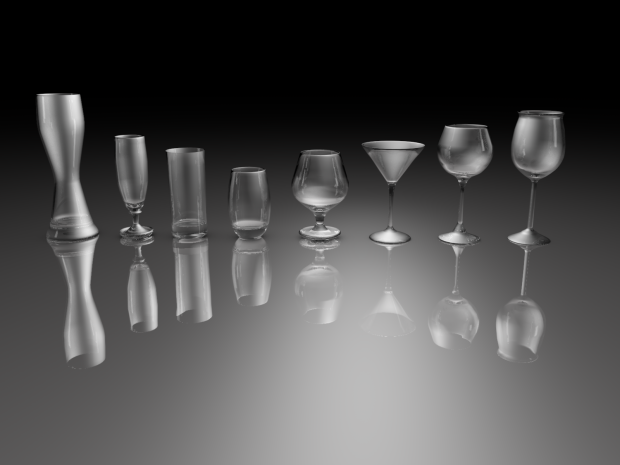 Glasses Free 3D Model - .3ds .obj .c4d .fbx - Free3D