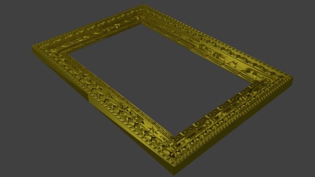Frame Free 3D Model - .blend - Free3D