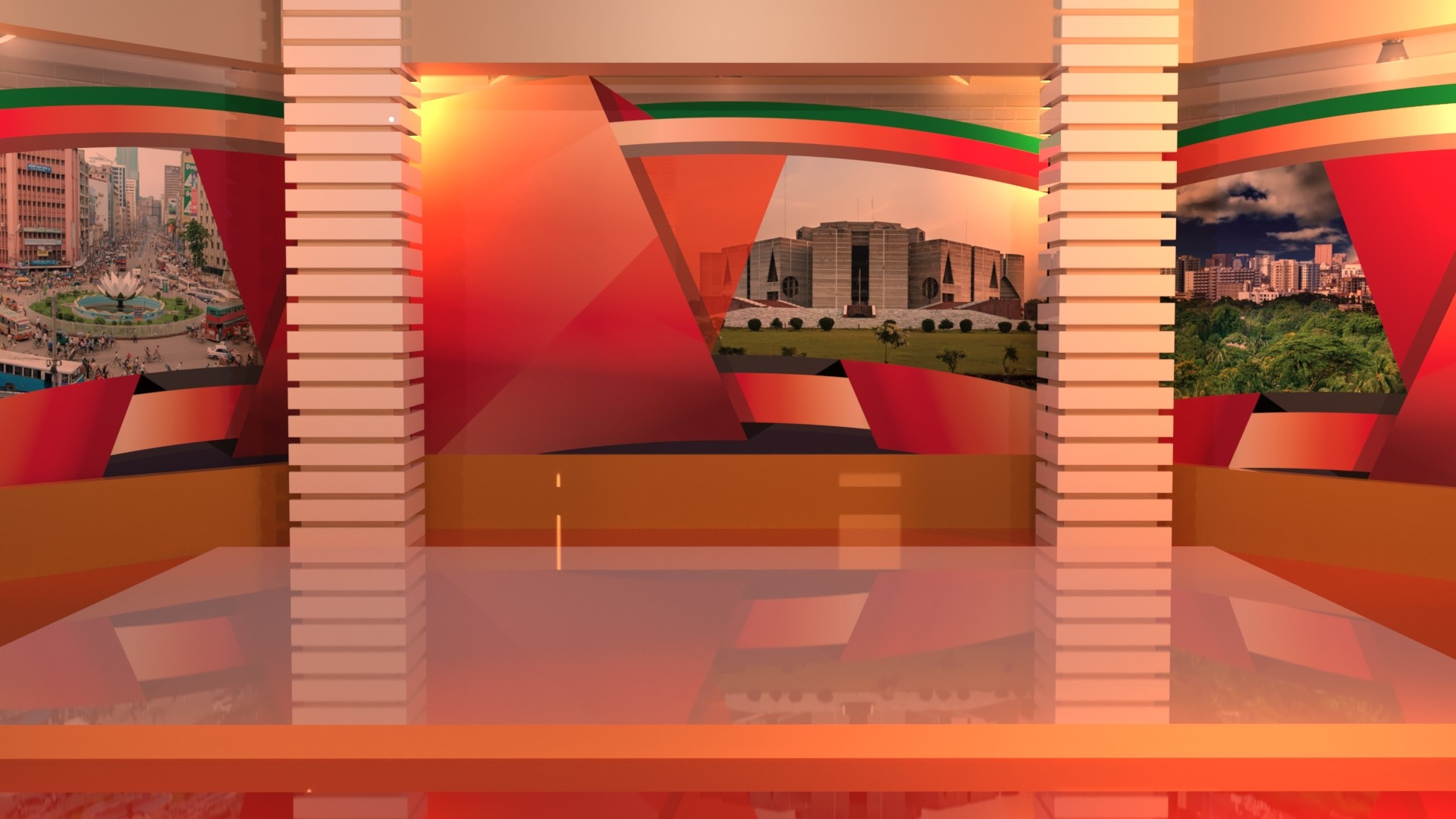 Virtual Set Free 3D Model - .max - Free3D