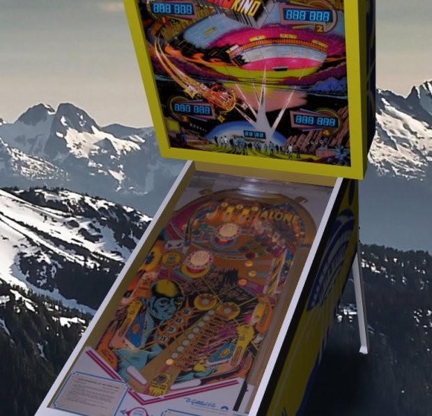 Close Encounters - Pinball Machine Free 3D Model - .3ds - Free3D