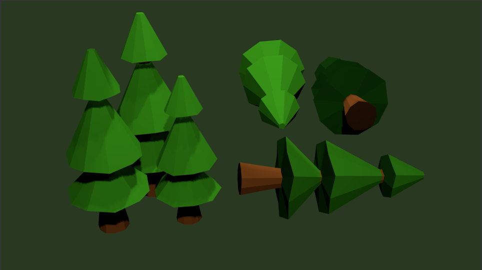 Low Poly Tree Free 3D Model - .obj .blend - Free3D