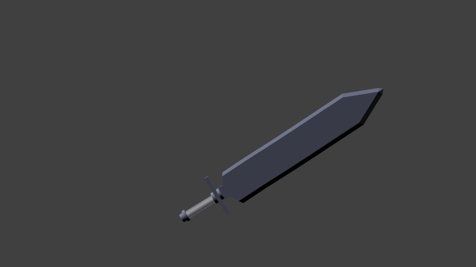 Warrior sword Free 3D Model - .3ds .obj .blend .fbx - Free3D
