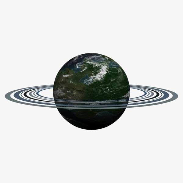 Ringed Planet Free 3D Model - .obj .stl - Free3D