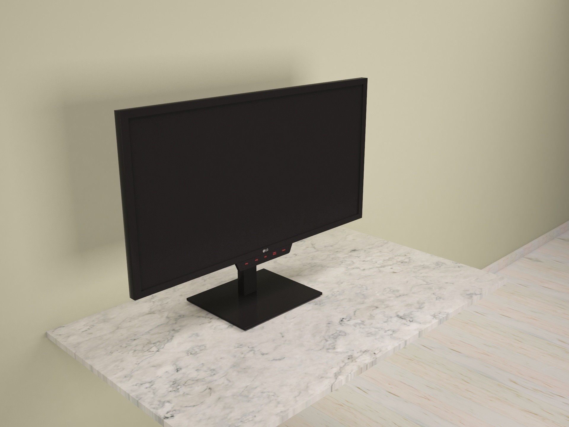 LG Monitor Free 3D Model - .max - Free3D