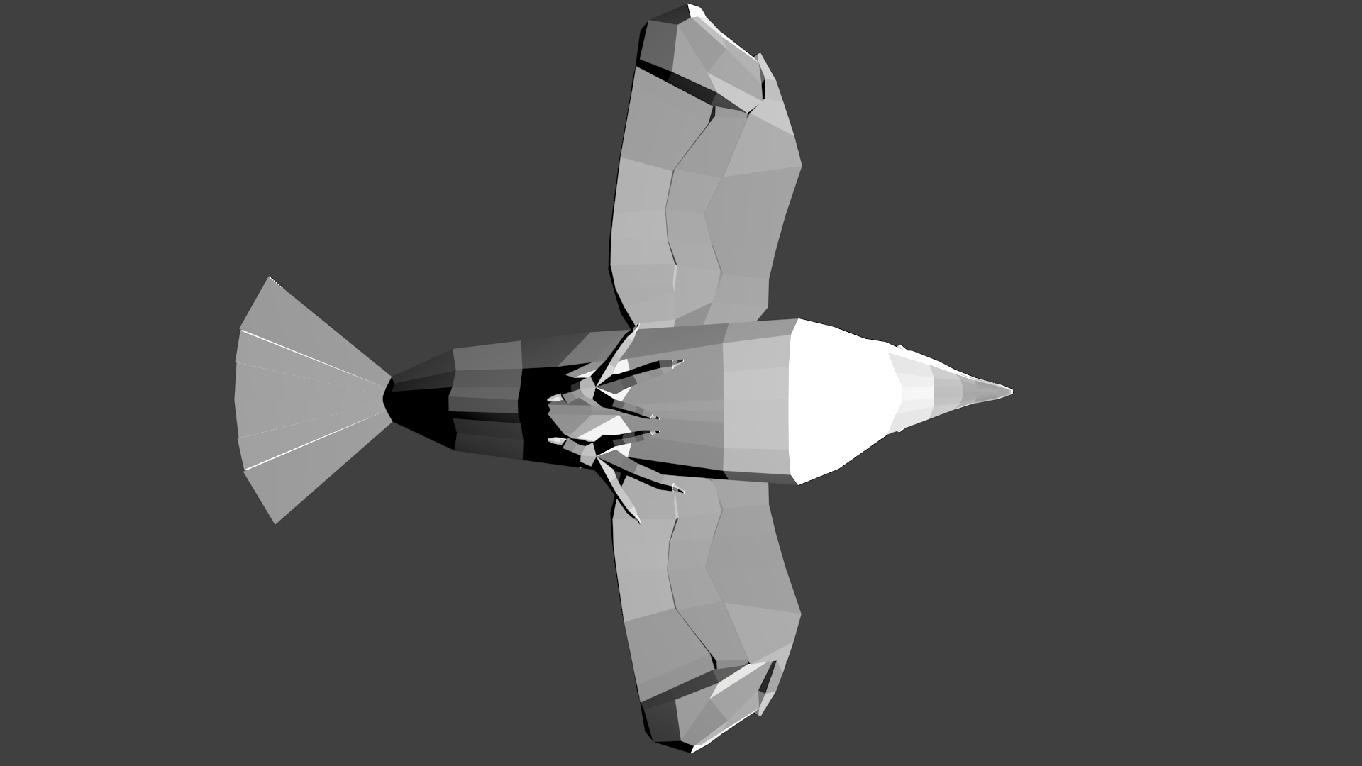 Low Poly Raven Free 3D Model - .blend .obj - Free3D