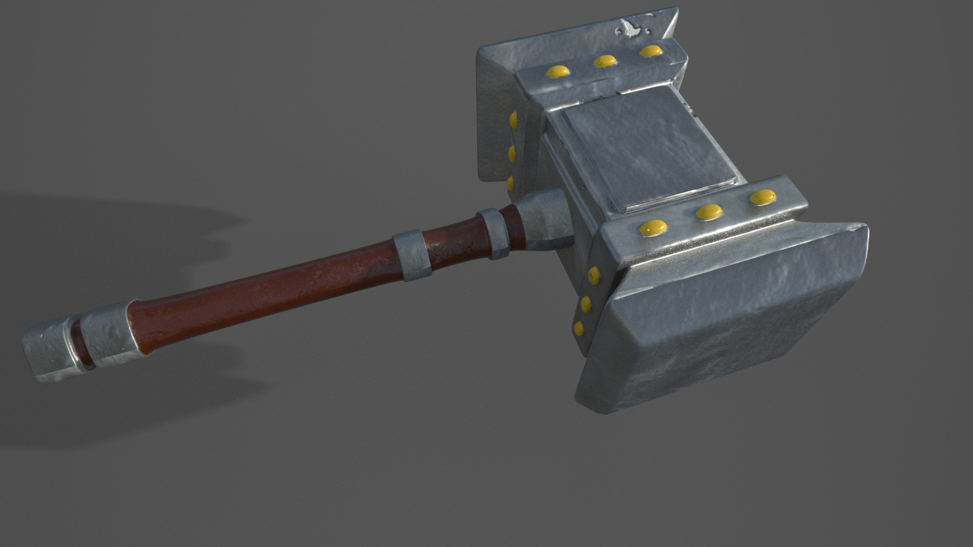 Doomhammer Free 3D Model - .fbx .obj .png .tx - Free3D