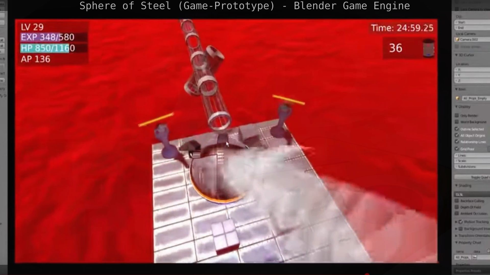 BGE SoS - Game Prototype Free 3D Model - .blend - Free3D