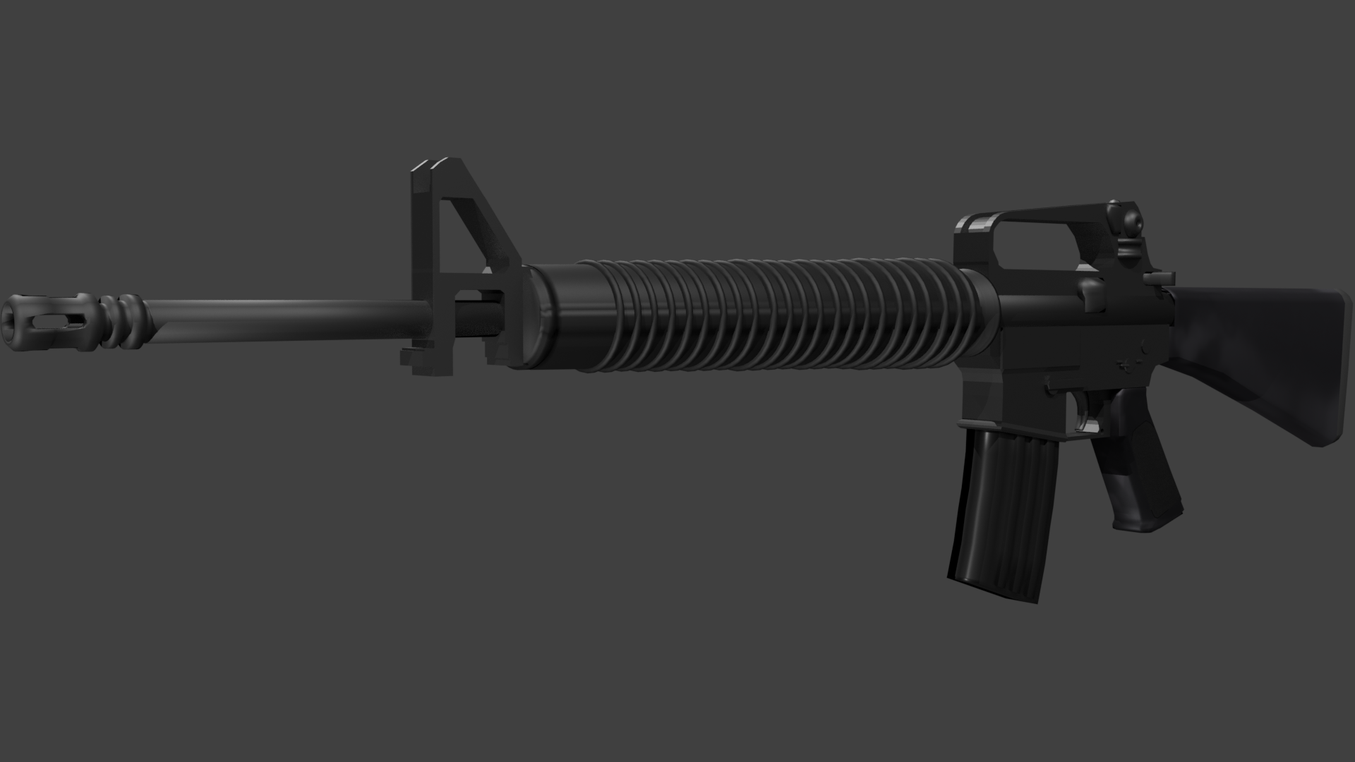 M4_A2 Free 3D Model - .blend - Free3D