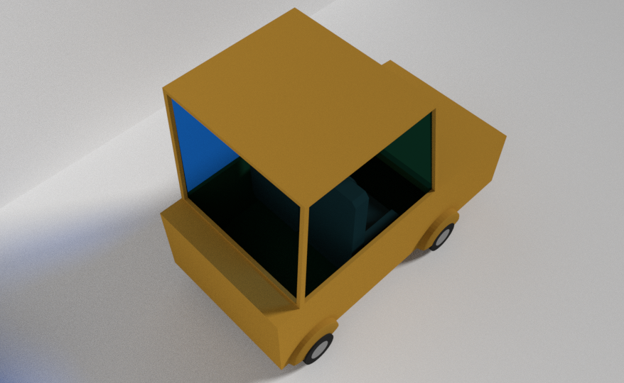 Simple Car Free 3D Model - .obj .fbx .3ds .blend - Free3D