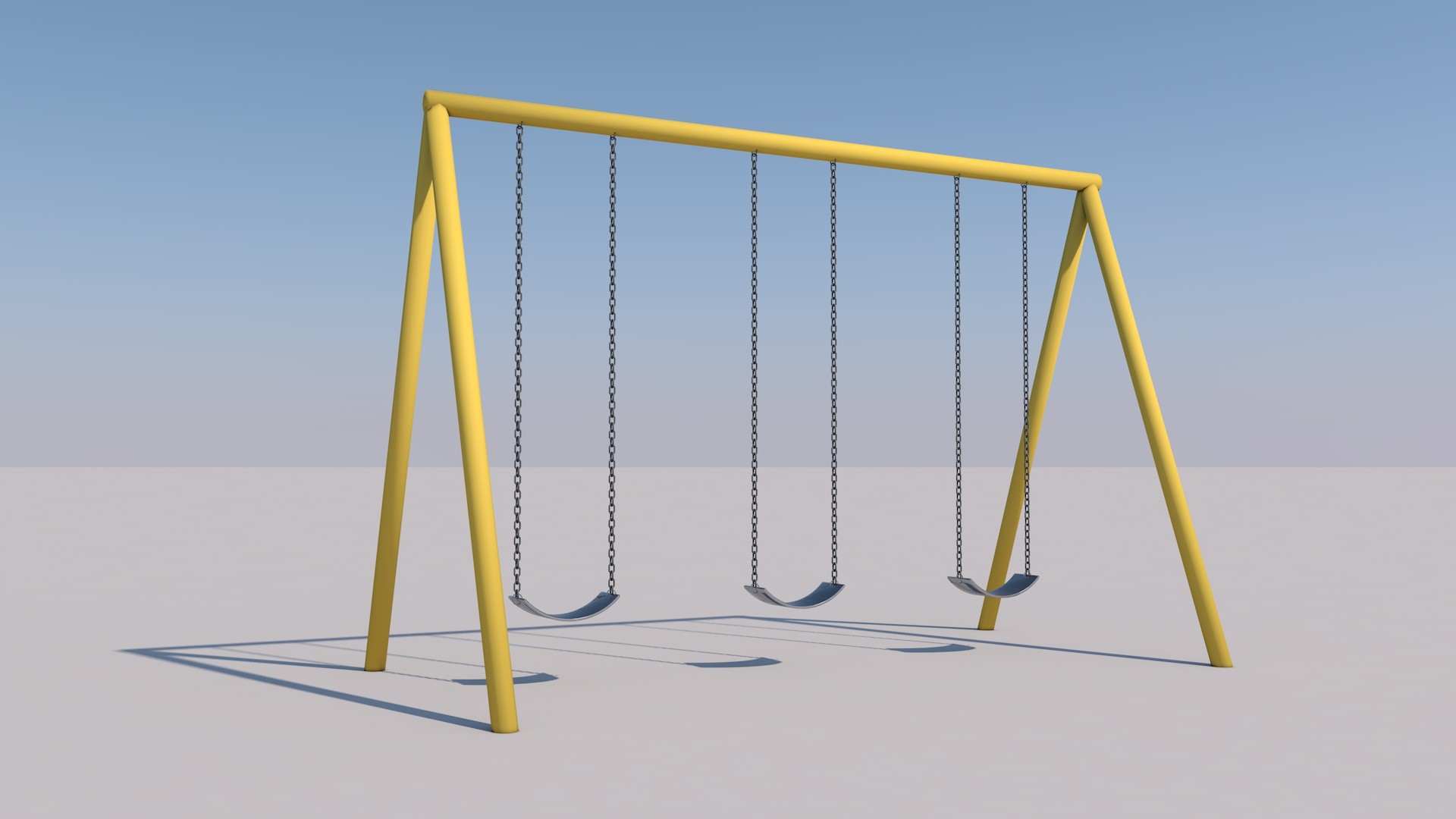 Swing Free 3D Model - .obj .3ds - Free3D