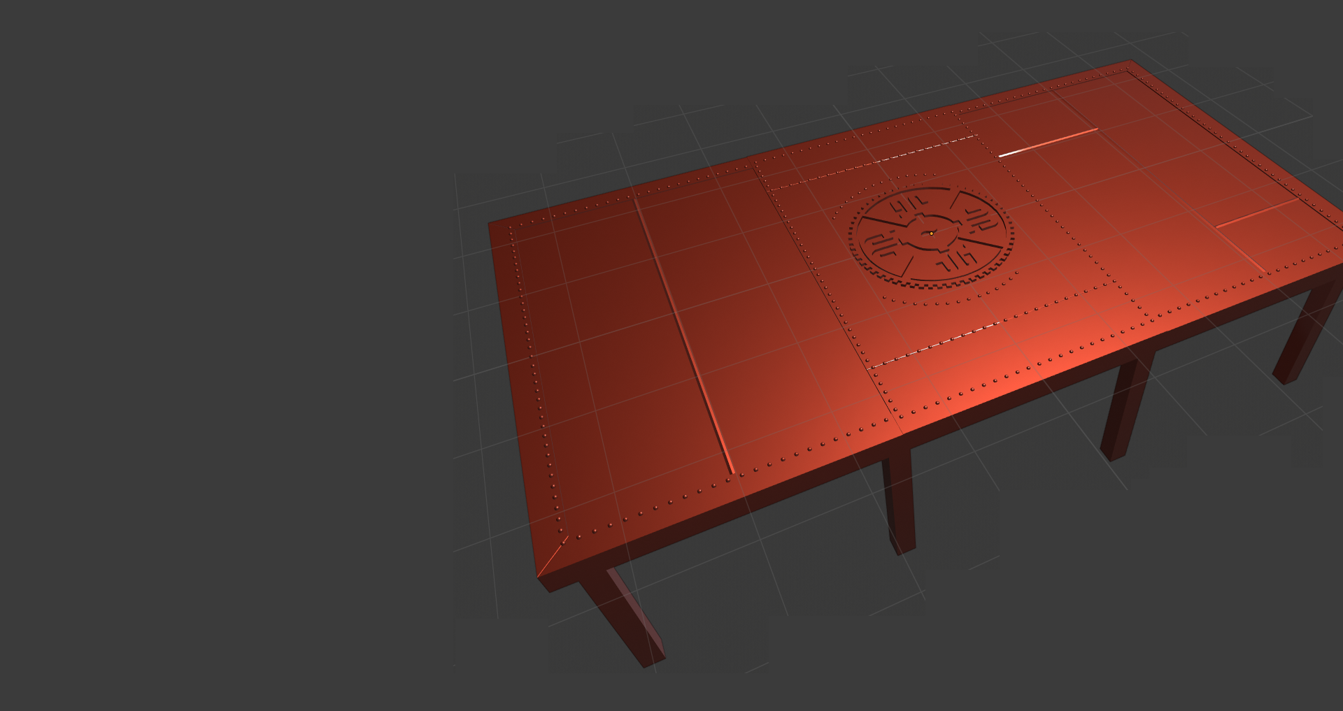 Mayans M.C. Table Free 3D Model - .obj .blend - Free3D