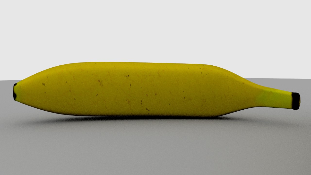 Banana Free 3D Model - .mb .obj - Free3D
