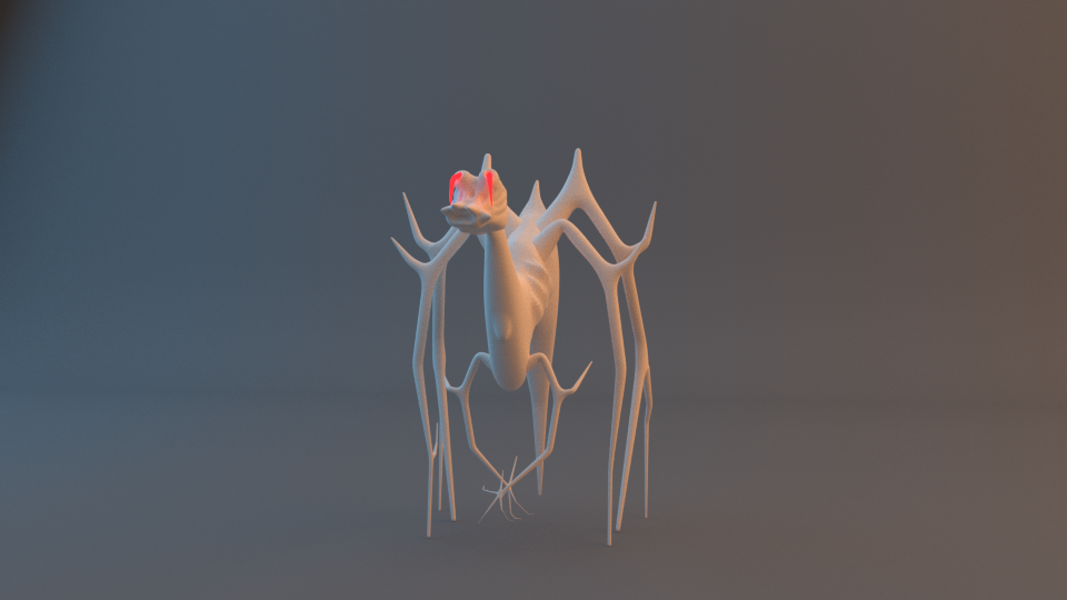 Monster for horror Free 3D Model - .blend .fbx .obj - Free3D