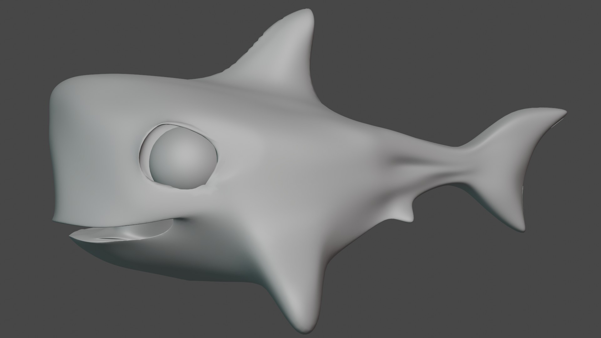 Fish Cartoon - Dio Free 3D Model - .blend .obj .stl - Free3D