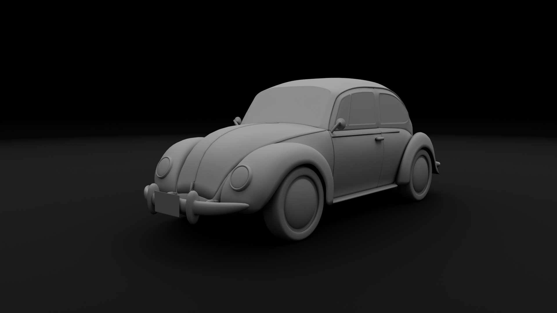 VW beetle Free 3D Model - .blend - Free3D