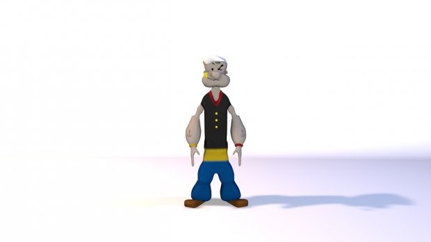 Popeye Free 3D Model - .c4d - Free3D