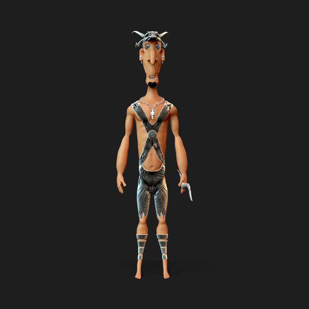 The hunter Free 3D Model - .c4d - Free3D