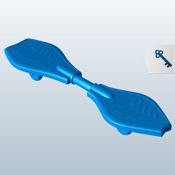 Caster board V1 Free 3D Model - .obj .stl - Free3D