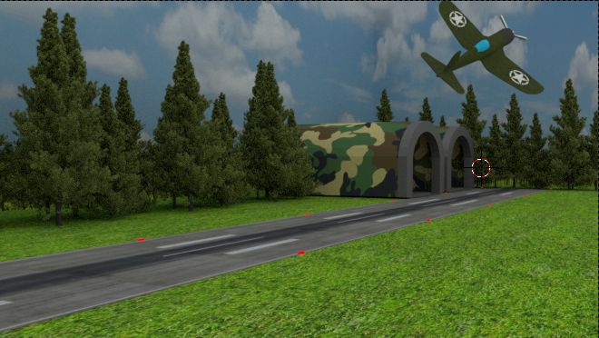 Army Base scene Free 3D Model - .blend - Free3D