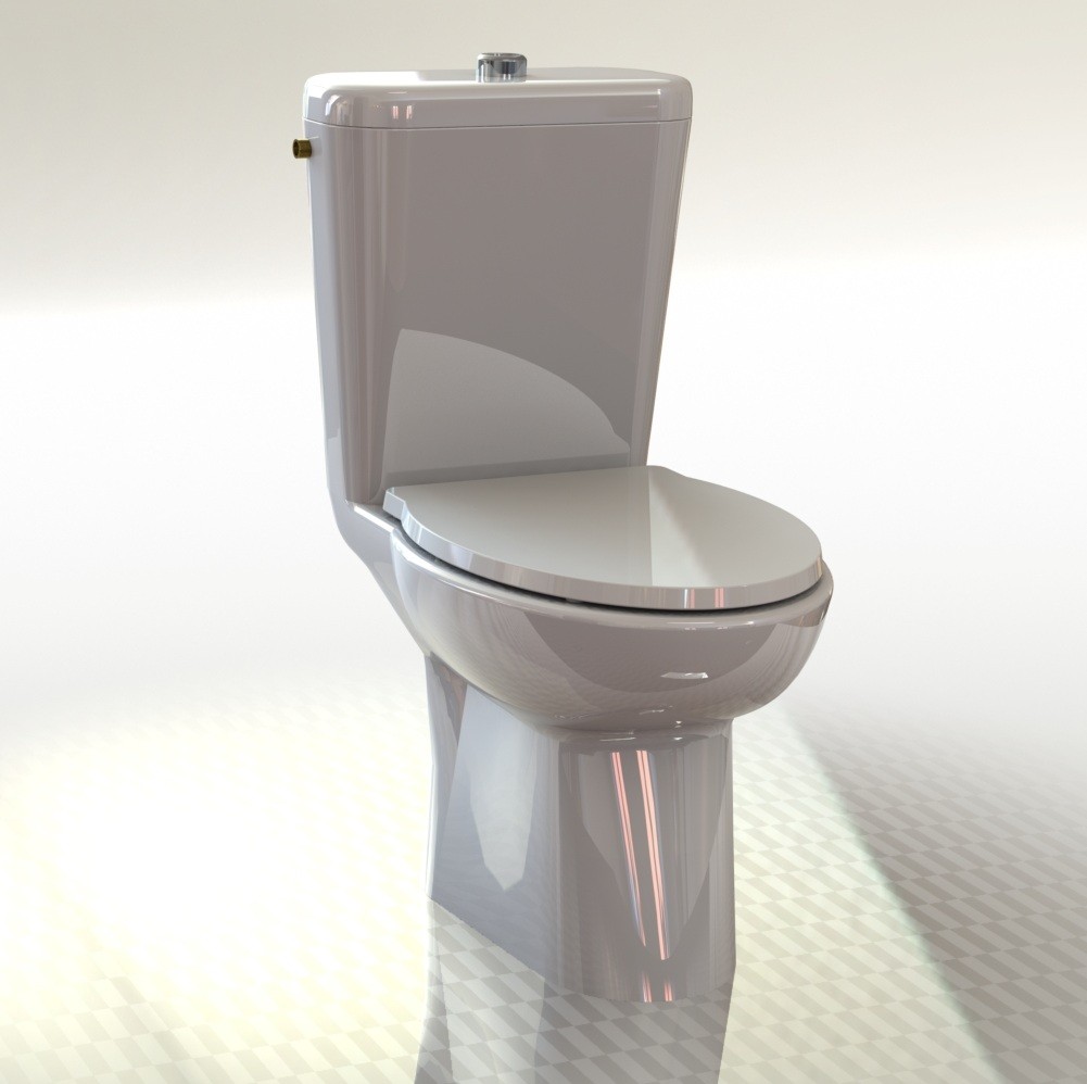 Toilet Free 3D Model - .step .sldasm - Free3D